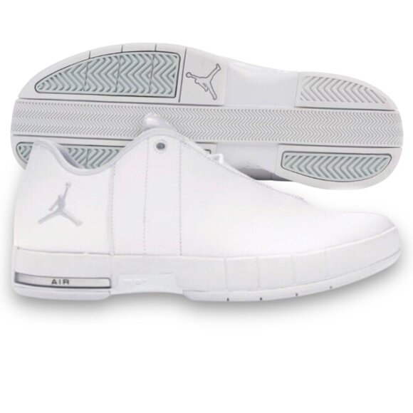 Jordan | Shoes | Jordan Te Team Elite 2 Low Whitemetallic Silver Mens ...